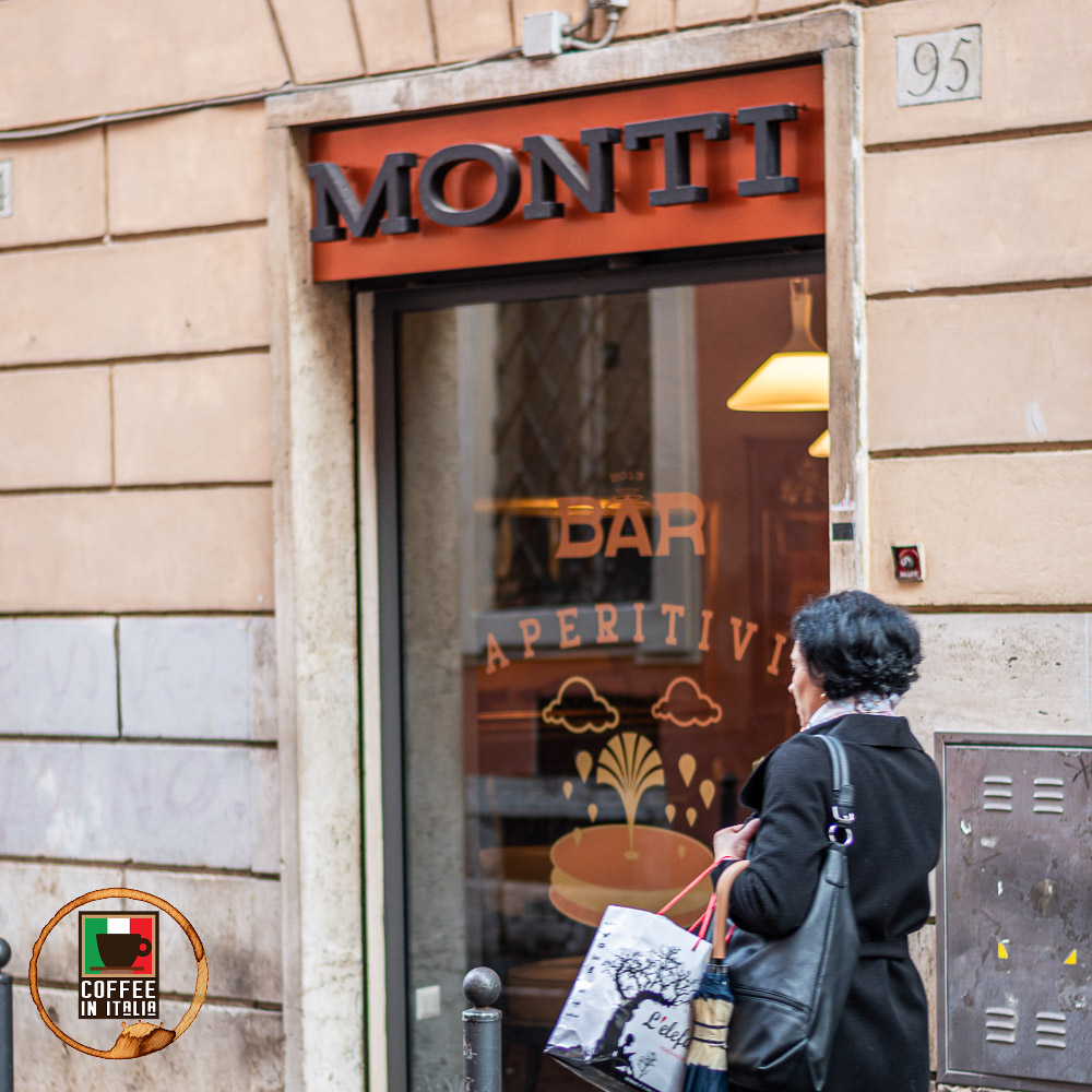 Best Coffee Shop In Rome Near The Colosseum: Bar Monti